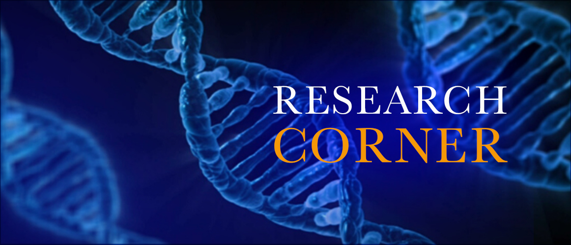research Corner: Dr. Kevin Sullivan – Progress Notes