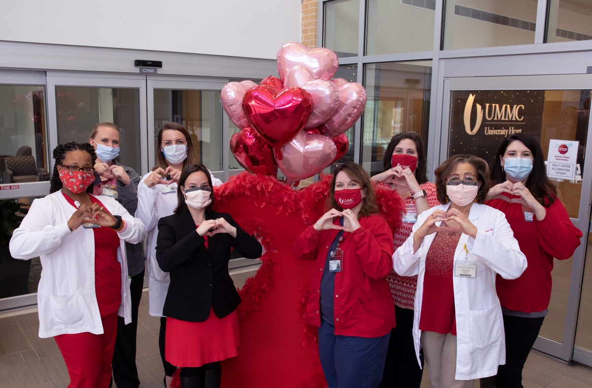 UMMC Cardiologists went big for go red month – Progress Notes