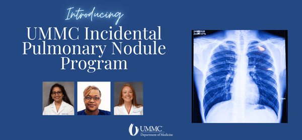Introducing the Incidental Pulmonary Nodule Program – Progress Notes